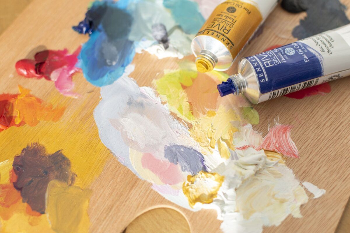 Henri Roche peintre lamastrois | Rassemblement autour du doux