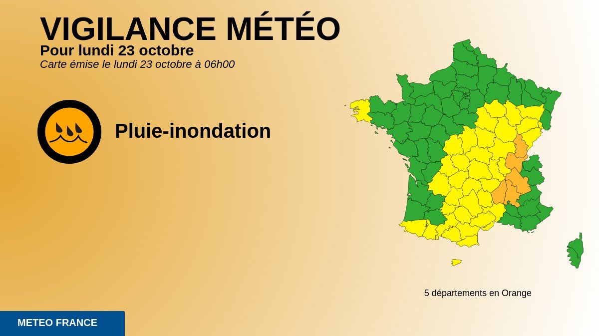 L’Ardèche à nouveau placée en vigilance orange pluie – inondation et ...